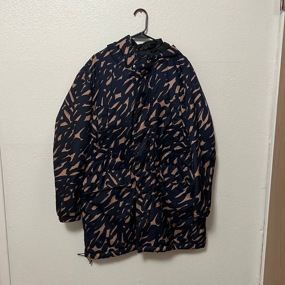 Versace | Jackets & Coats | Versace Puffer Trench Coat Hoodie Size 48 ...